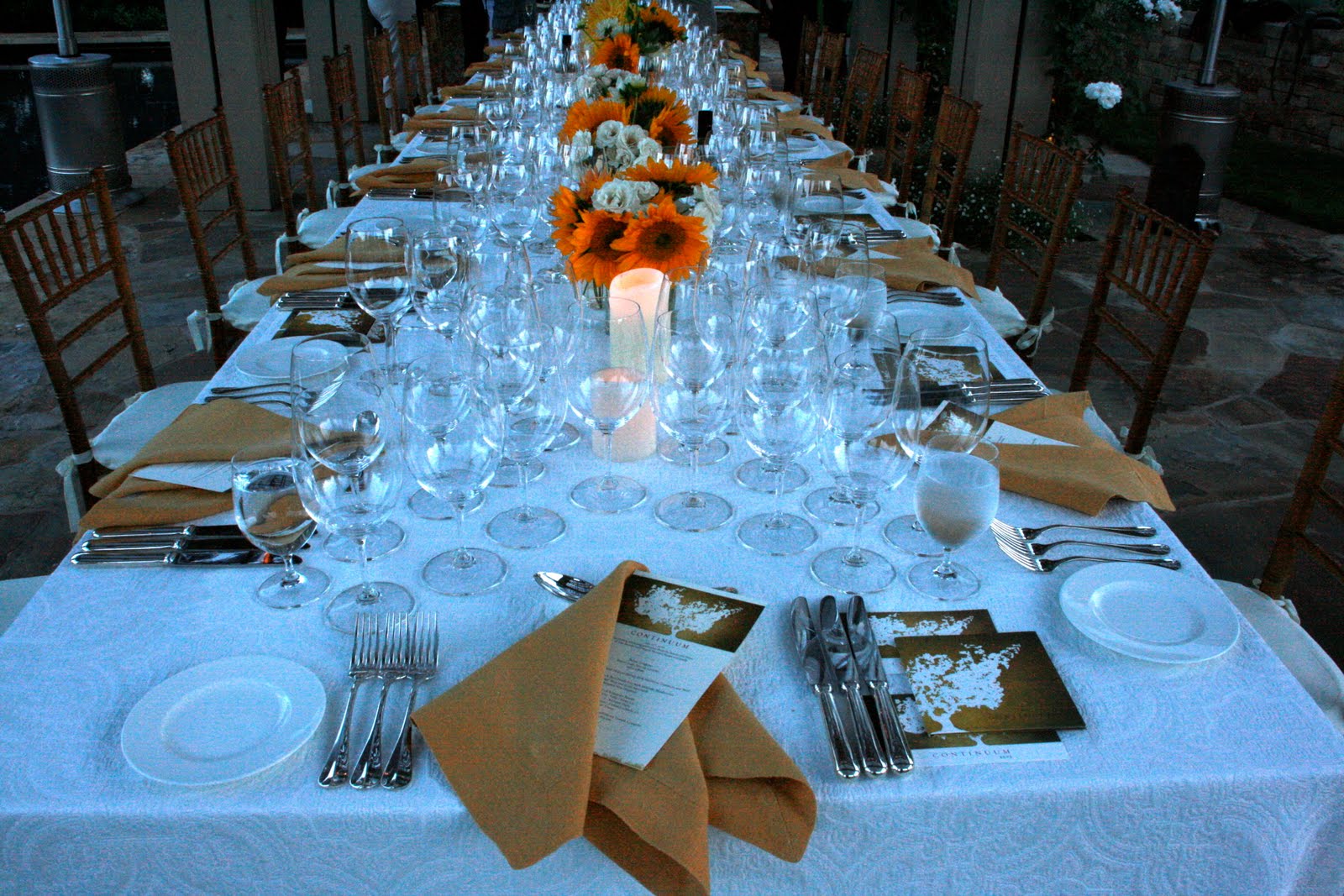 vignette design: An Evening With The Mondavi Family