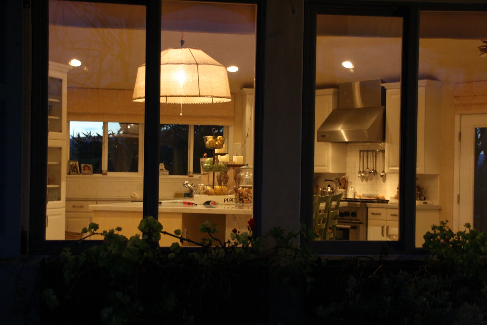 vignette design: Peeking Through the Windows