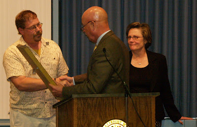 Salisbury News: Retired Officer Brian Beaver Receives Shadow Box From ...