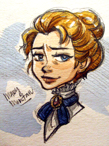 HKBuena Sketchblog: Mary Morstan/Irene Adler
