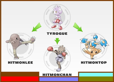 Rede Pokemon: evolution do tyrogue