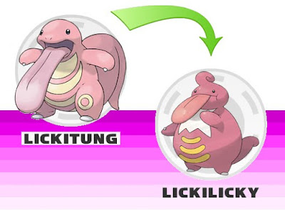 Rede Pokemon: evolution do lickitung