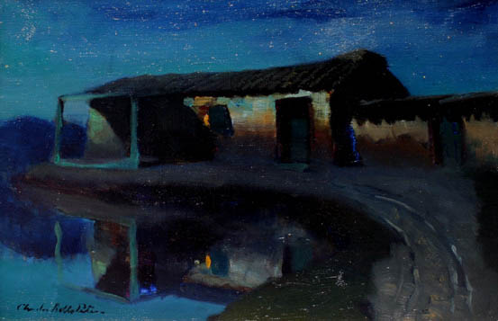 Early California Art Blog: The Nocturnes of Charles Rollo Peters