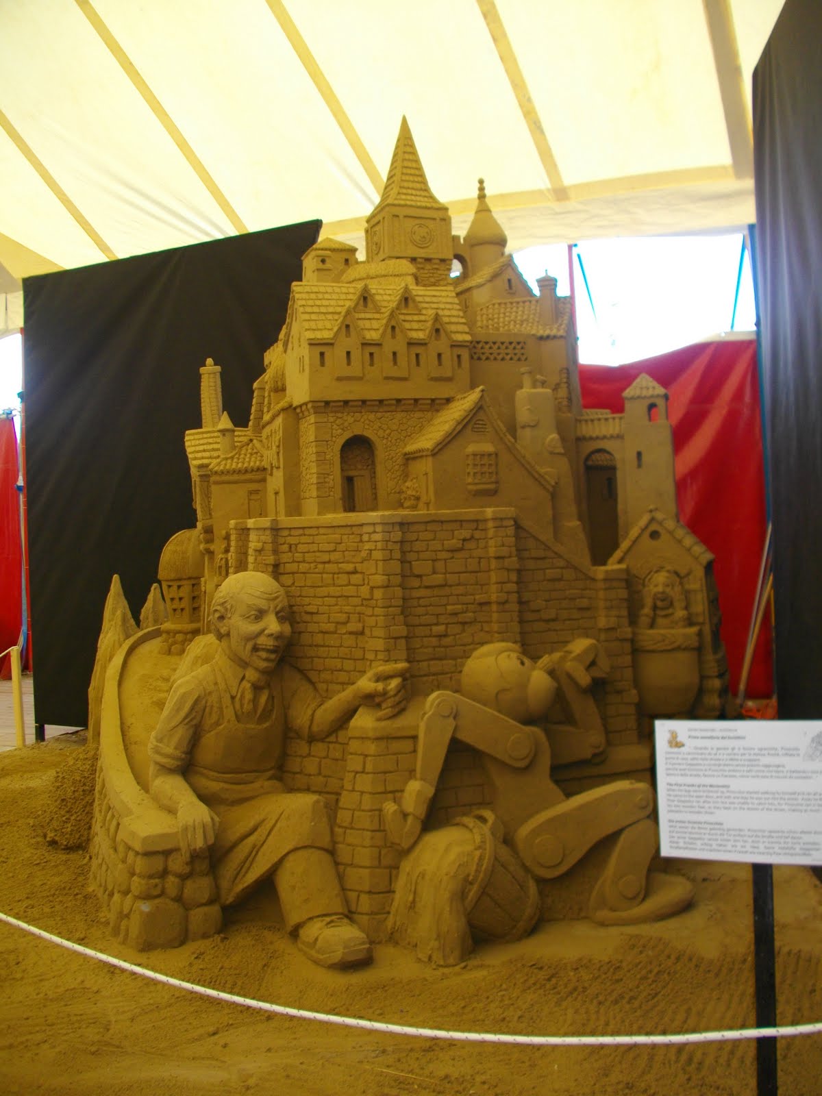 Sand sculpture, Lido di Jesolo, Italy - part 1 | Life in Luxembourg