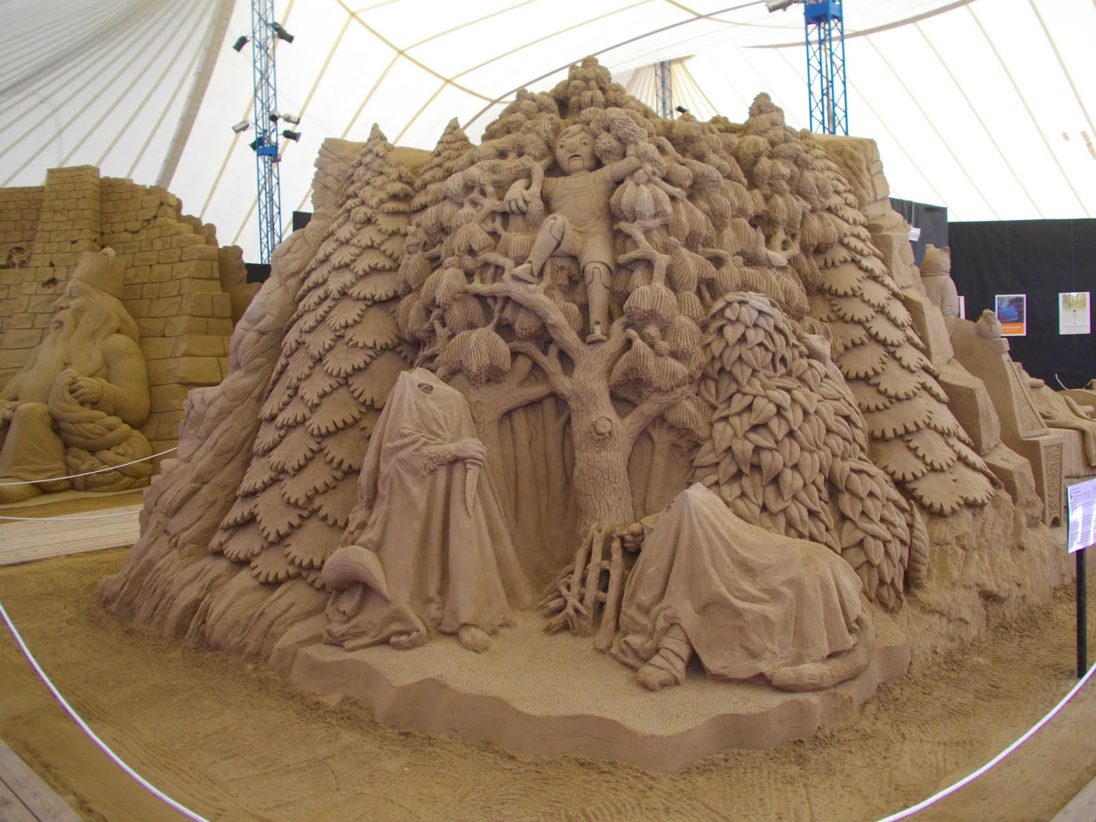 Sand sculpture, Lido di Jesolo, Italy - part 1 | Life in Luxembourg