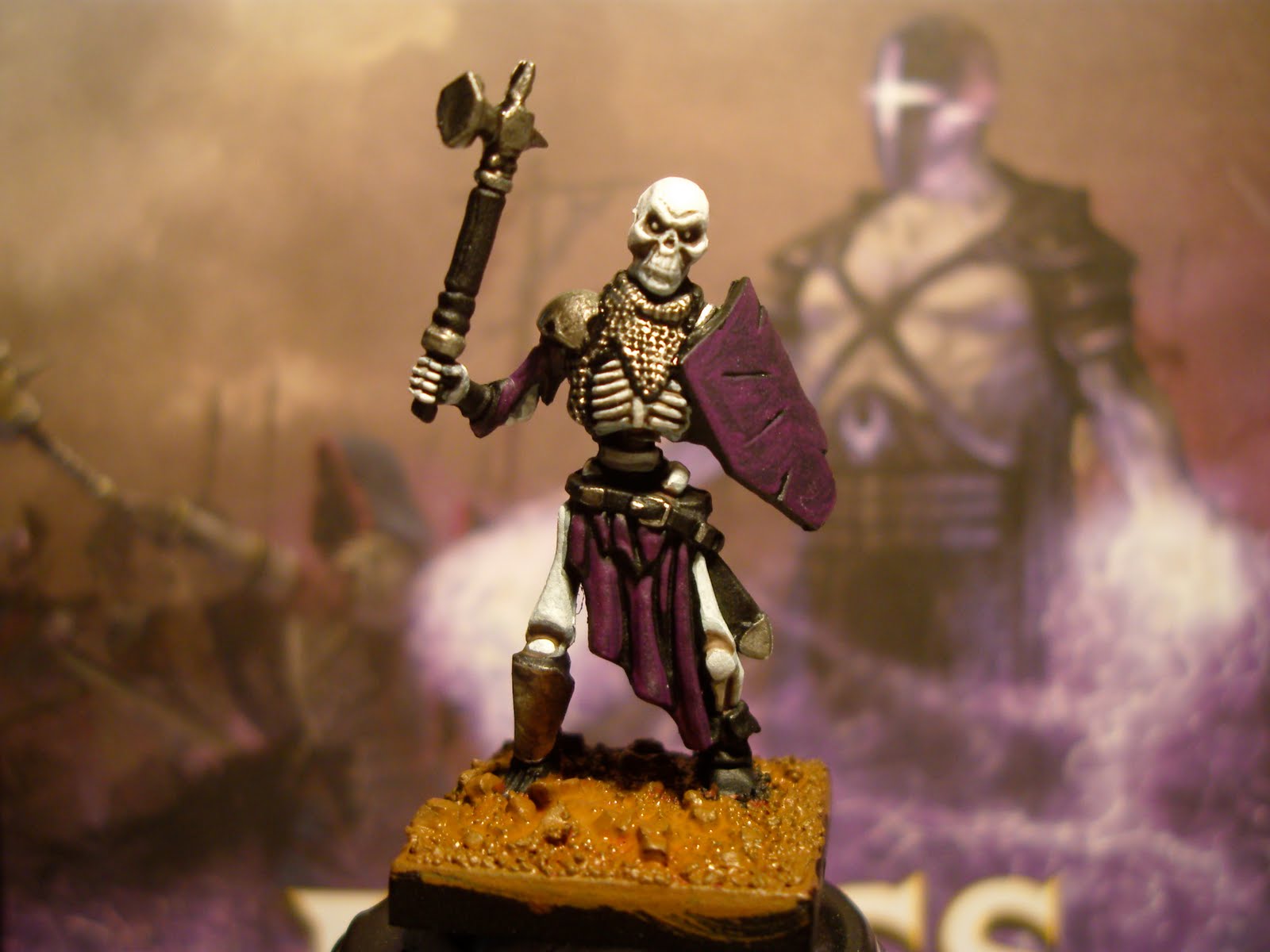 Anything But Ones: Tutorial : Mantic Skeleton Warrior