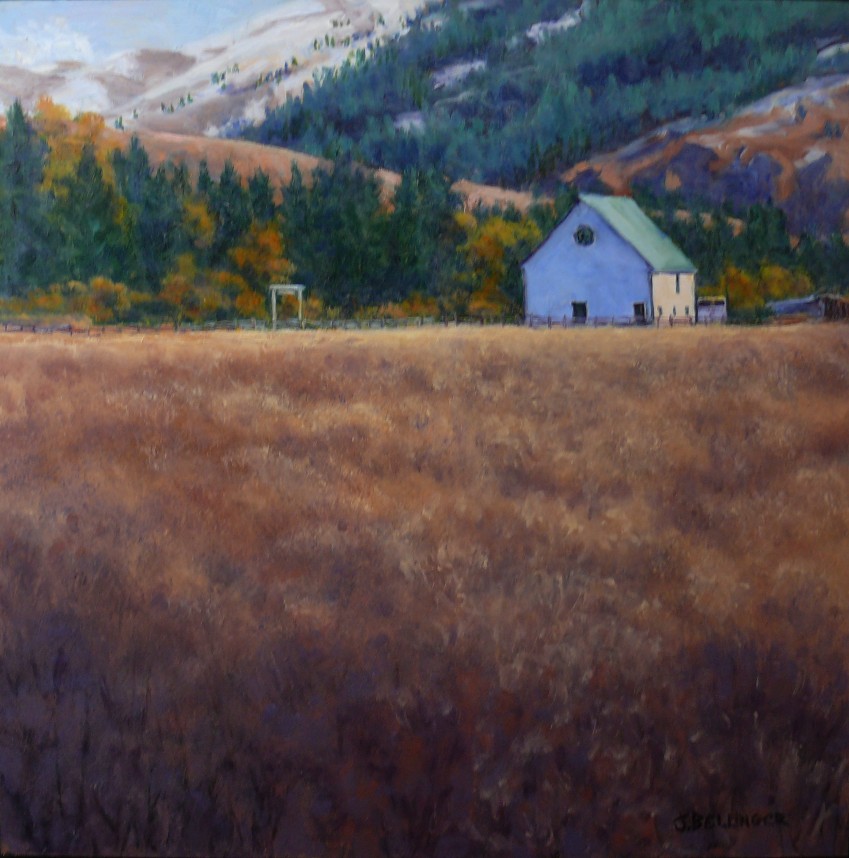 Jennifer Bellinger Studio: Reinheimer Barn Fall View, Barns, Idaho Ranch