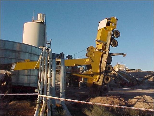 Industry Mayhem: Toppled Crane