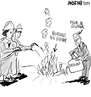 Dibujos de Pastico: Orden de extradición