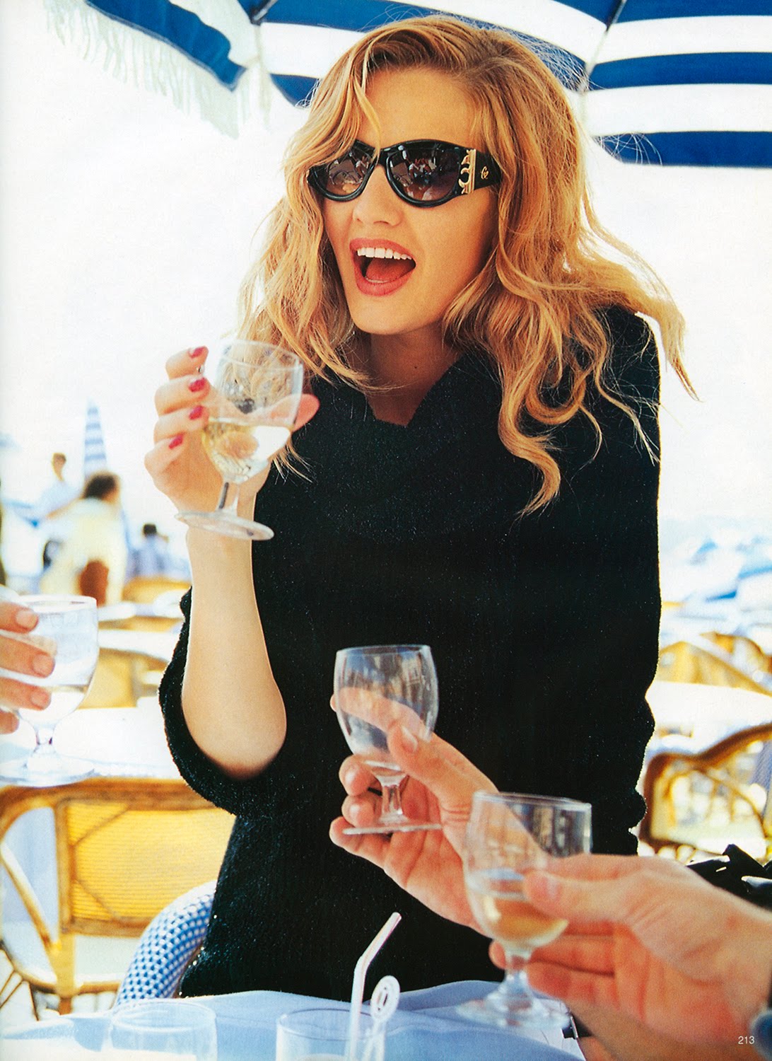 Karen Mulder | Photography by Arthur Elgort | For Vogue Germany ...