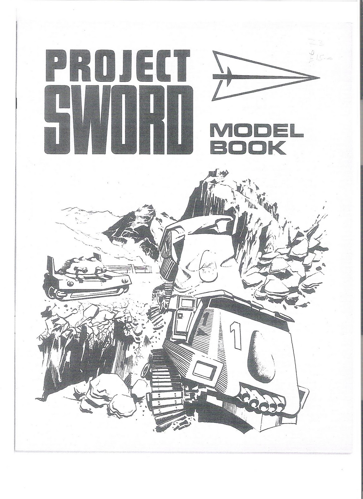 CENTURY 21 JR21 AND RELATED TOYS GALLERY: Project SWORD Make A Model Book 1