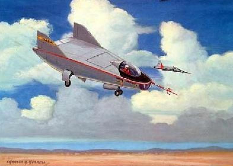 X 24 Lifting Body Spacecraft