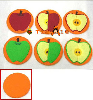 Blog da Tia Alê: MAÇÃ DE EVA E FETRO - MODELOS E MOLDES