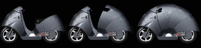 Public Zone: SunRed Solar-Powered Motorcycle