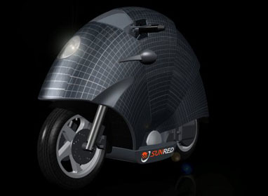 Public Zone: SunRed Solar-Powered Motorcycle