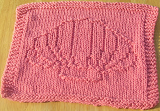 DigKnitty Designs: Sea Shell Knit Dishcloth Pattern