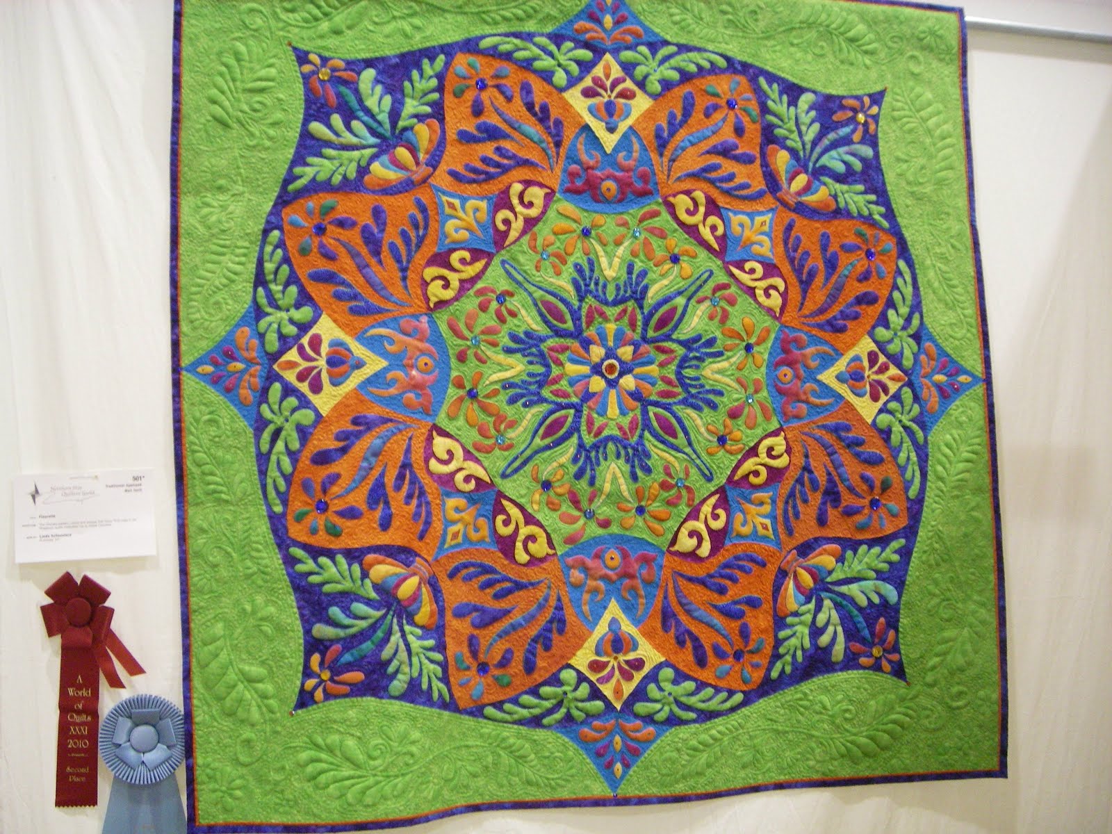 Quilted Artistry: Northern Star Quilt Show - A World of Quilts 2010