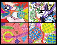 WAMEGO RAIDER GRAPHICS: Non-Representational Art: using up odds-n-ends ...