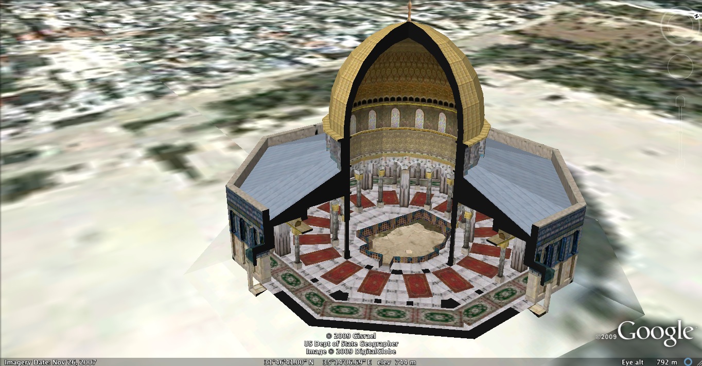 UFO visits sacred places Dome of the Rock - Temple mount - Jerusalem 28 ...