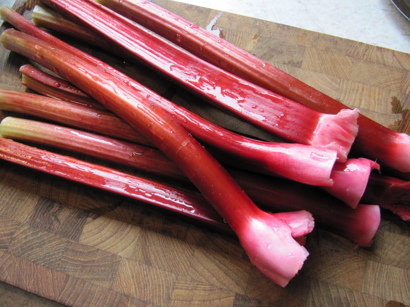 Hanne K's verden: Rabarber ....