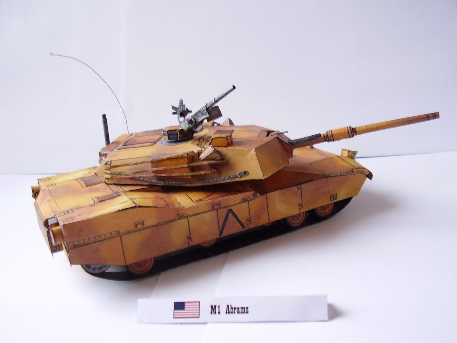 MBT M1 Abrams - PAPERMODEL | Germia - gaming world