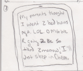 Spyke's Graphic Design Blog: Editorial Illustraition - Teen Sleep Issues