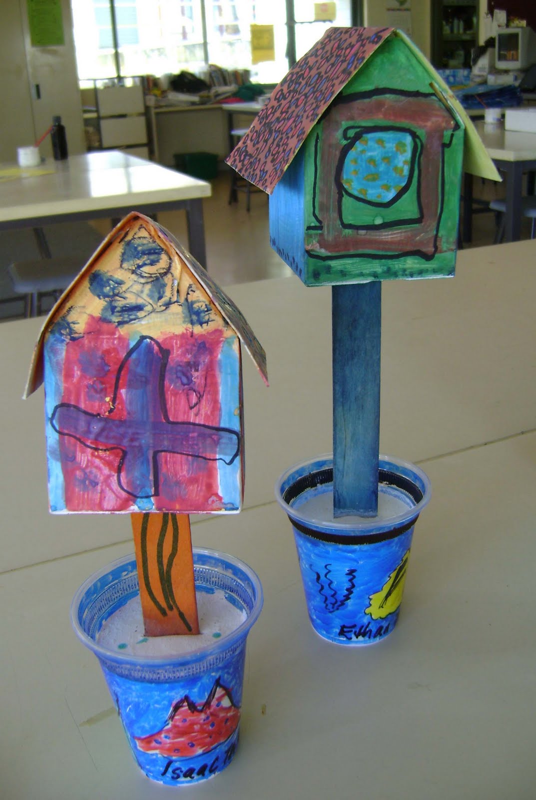 OZ KIDZ ARTZ: Bird Houses 2D and 3D Grade 2/3