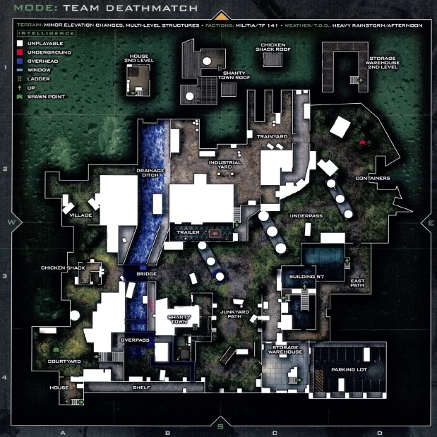Modern Warfare 2: Mapas