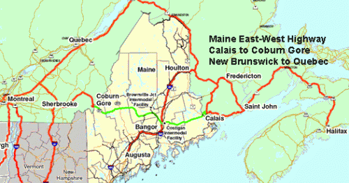 The way the Ball bounces: The Maine East-West Highway - Bring It On!