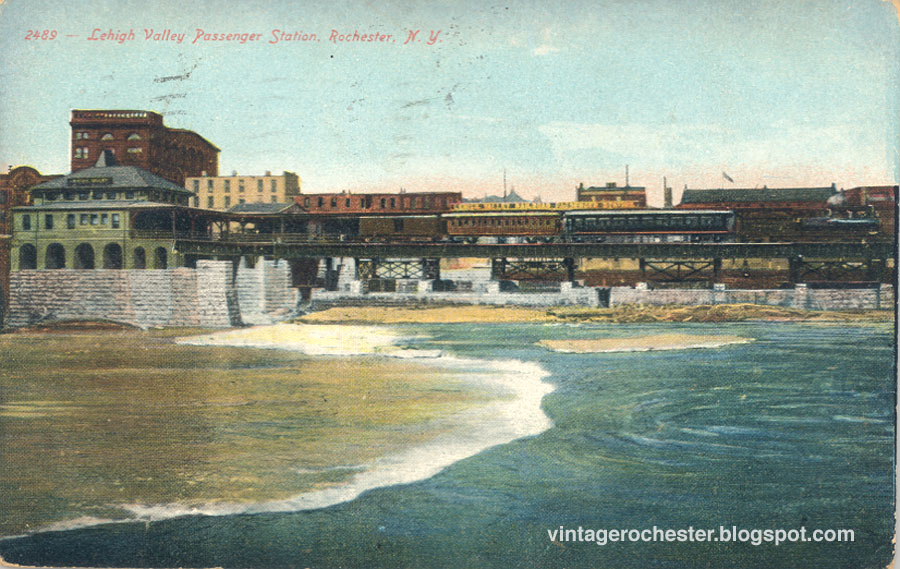Vintage Rochester: Rochester NY - Lehigh Valley Railroad Passenger ...