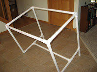 The View from the Pansy Pots: My PVC quilt frame