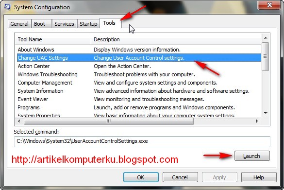 How to disable UAC (User Account Control) windows 7 | starwillink News