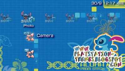 PLAYSTATION GAME: Stitch 500 PTF - PSP Theme by Ryo-White