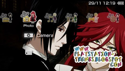 PLAYSTATION GAME: Kuroshitsuji 620 PTF - PSP Theme by Kanade