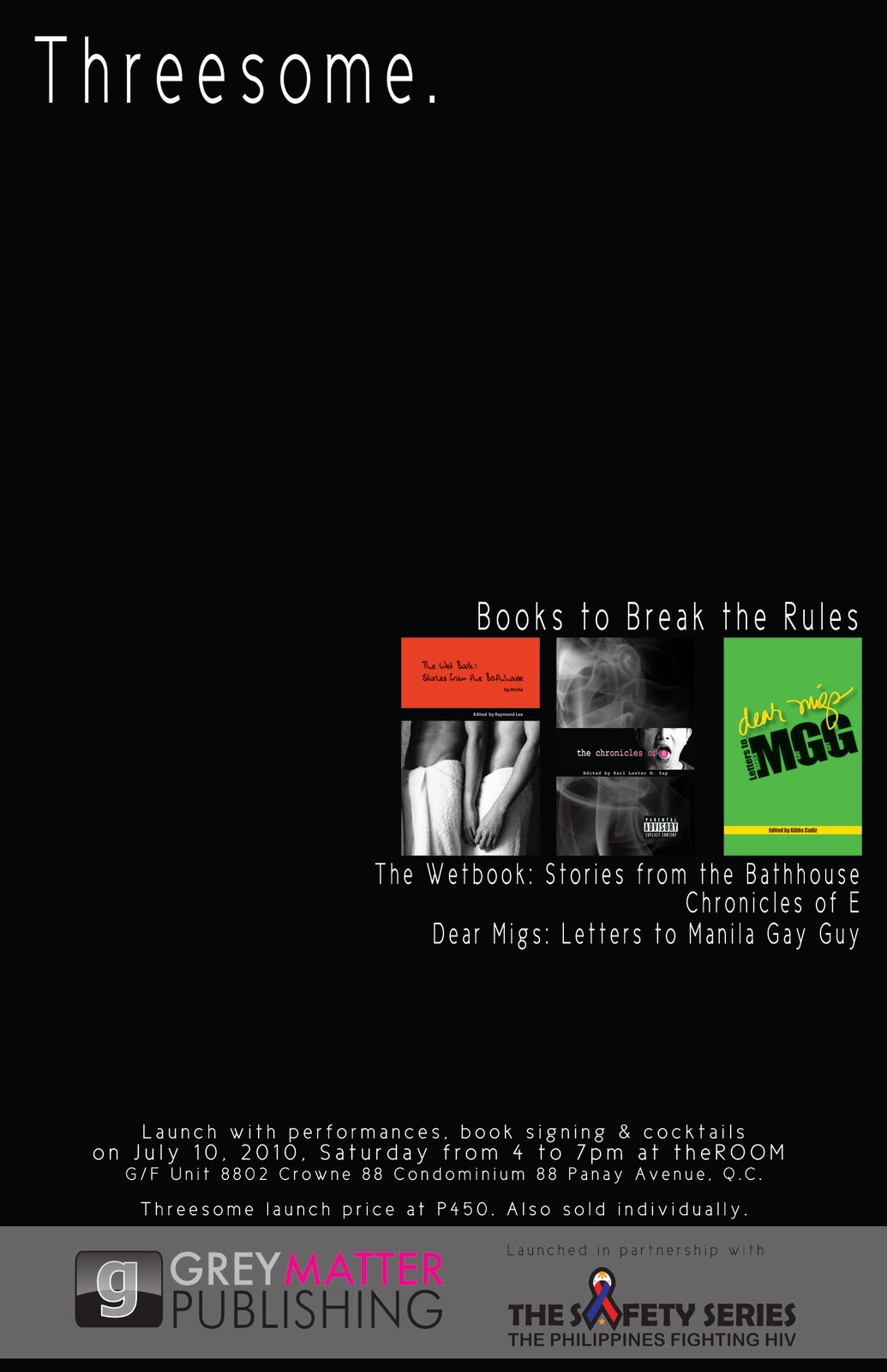 Grey Matter Publishing: Book Launch: 3 Books from Grey Matter