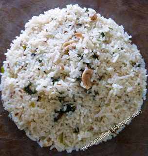 Bombat Adige: Jeera Rice