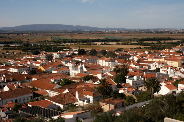 Viajar e descobrir: Portugal - Chamusca - O Mirante - Vista do miradouro