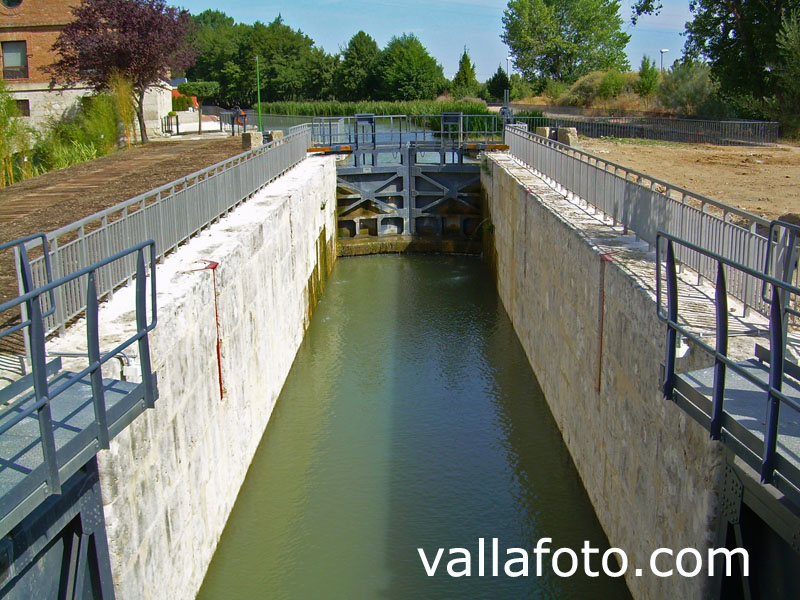 Vallafoto: Restauración de la Esclusa 42 del Canal de Castilla (Valladolid)