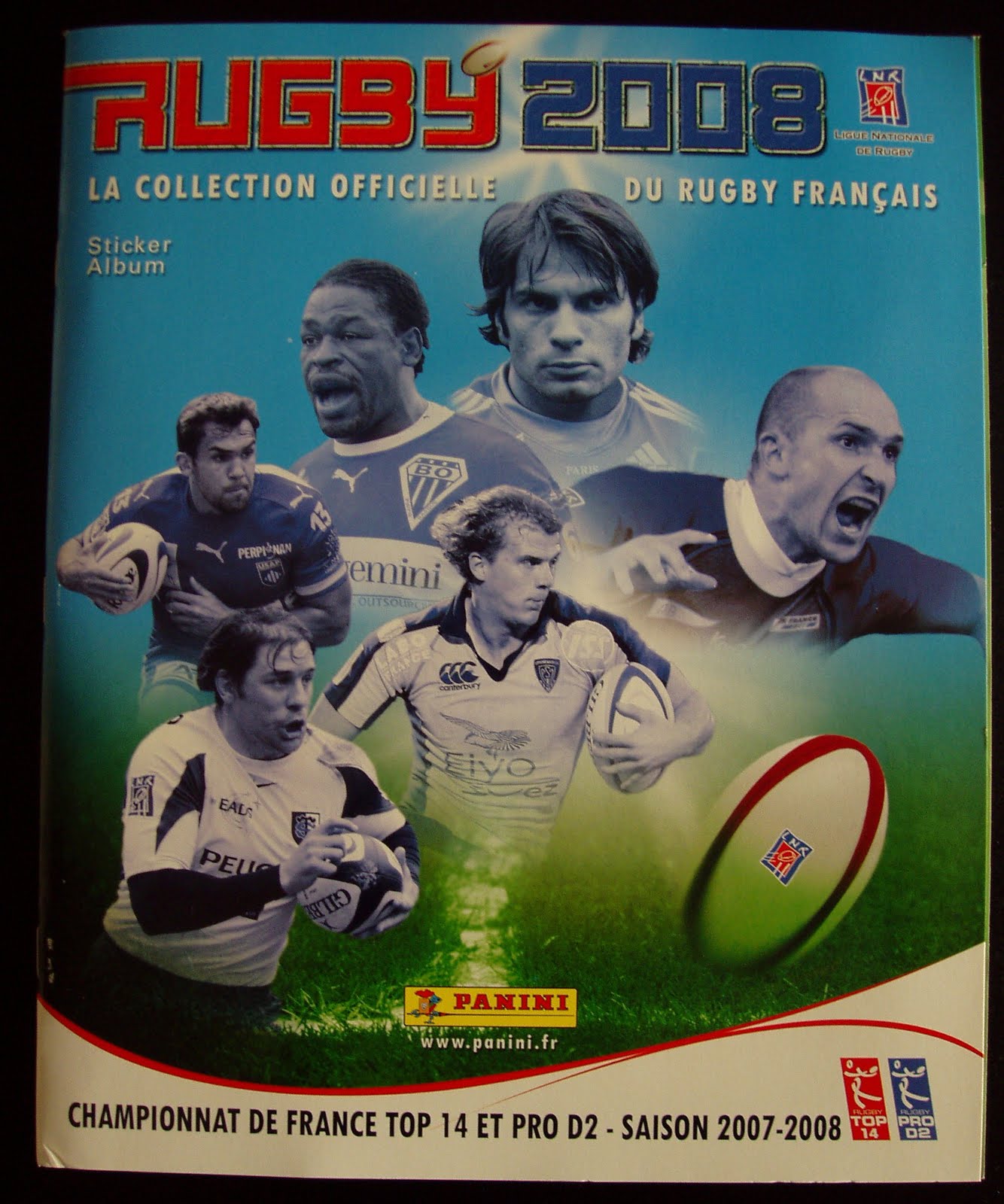 Collezionista PANINI: RUGBY 2008
