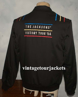 VintageTourJackets: The Jacksons Victory Tour Yamaha Productions Jacket ...