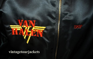 VintageTourJackets: Van Halen Tour Jacket 1984