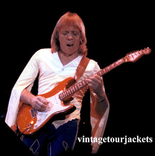 VintageTourJackets: Robin Trower photos live 1977