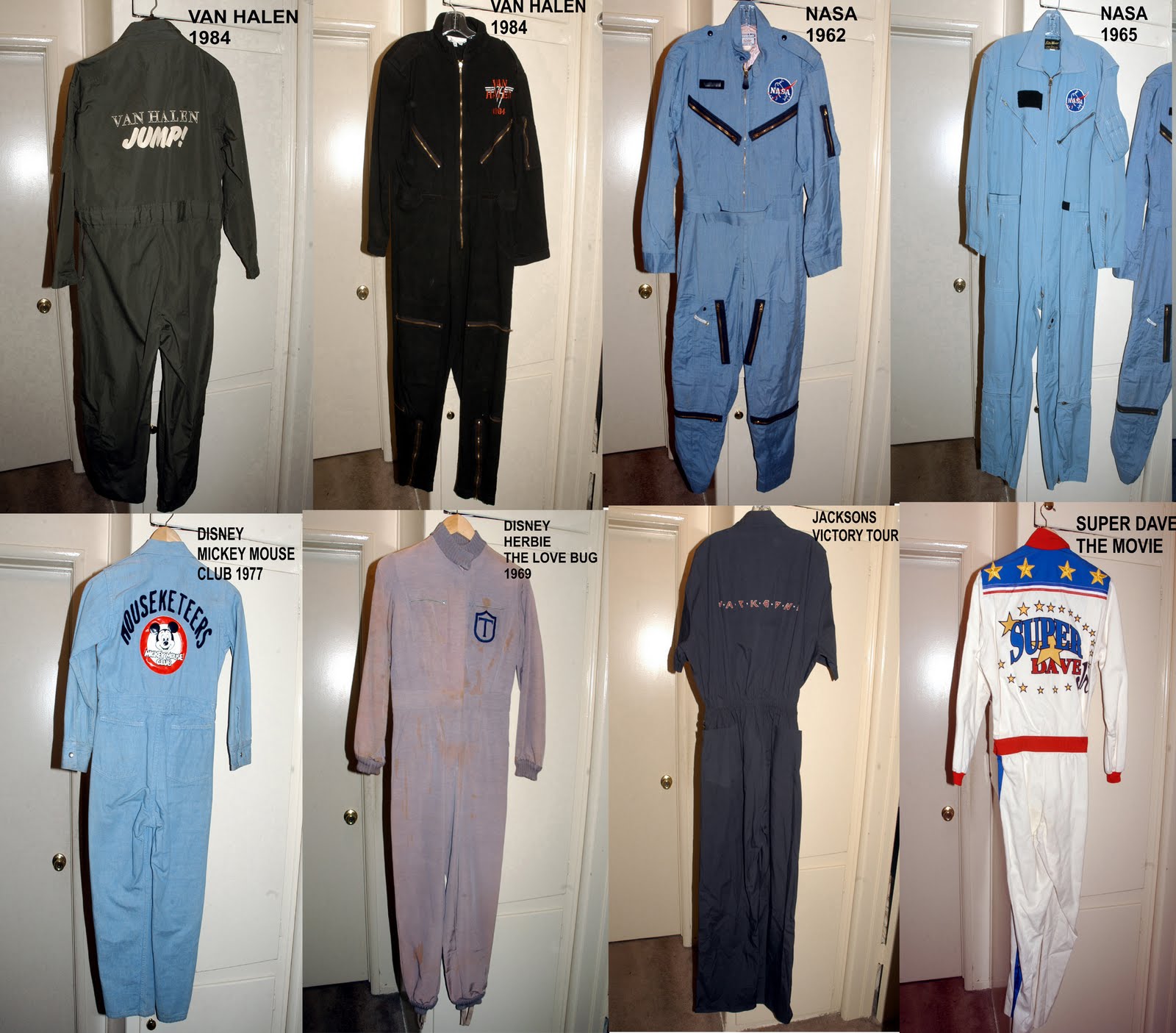 VintageTourJackets: VINTAGE TOUR JUMPSUITS AND DISNEY NASA JUMPSUITS