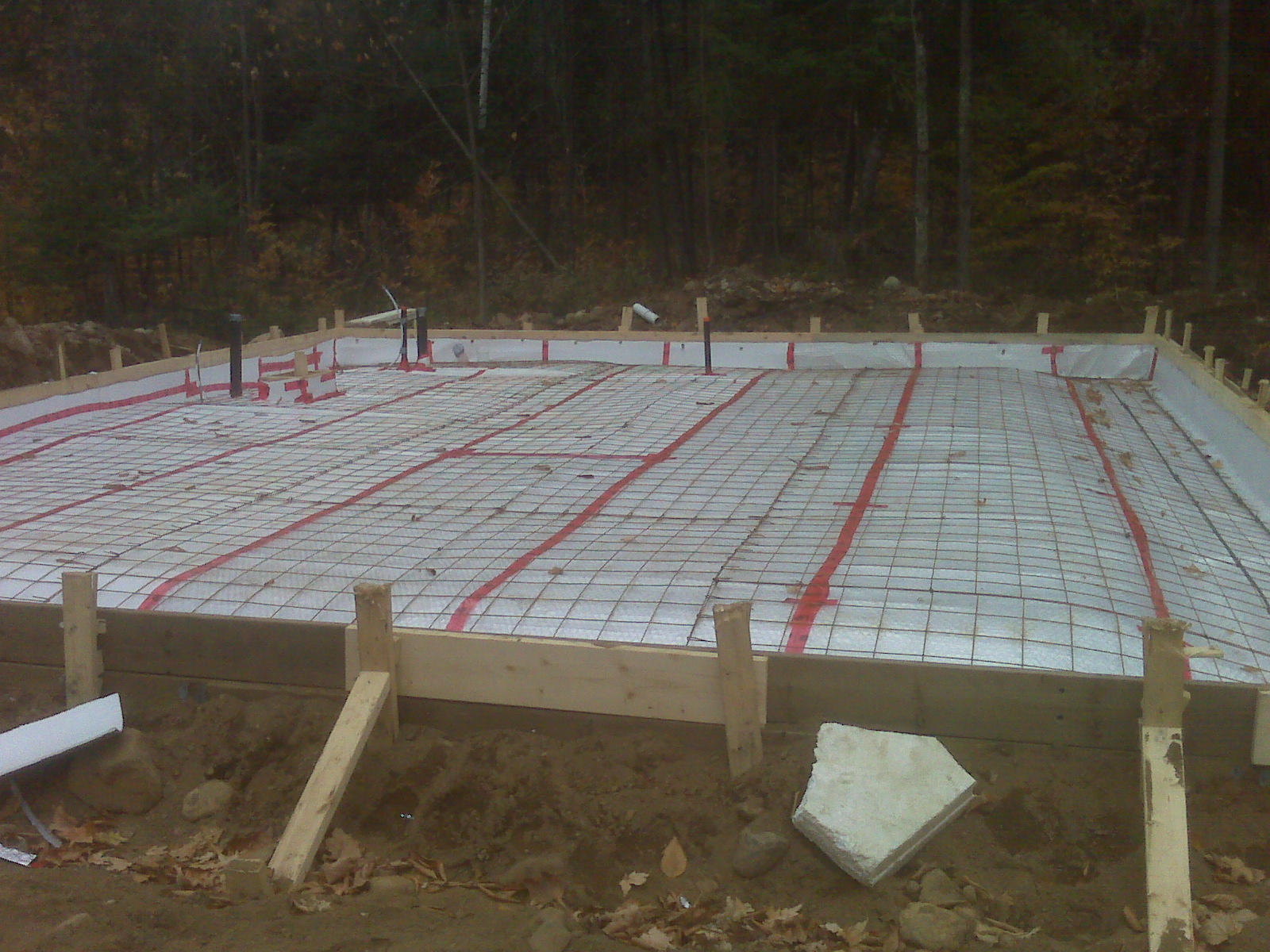 My Second Estate: Monolithic slab foundation