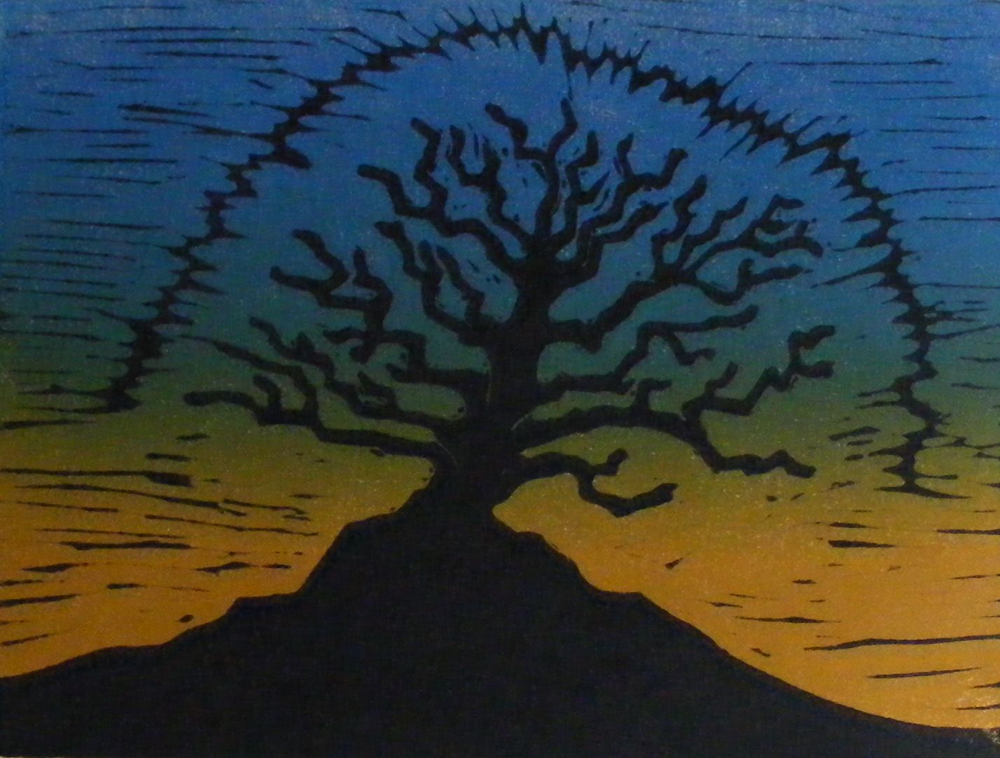 Rainbow Roll Printmaking