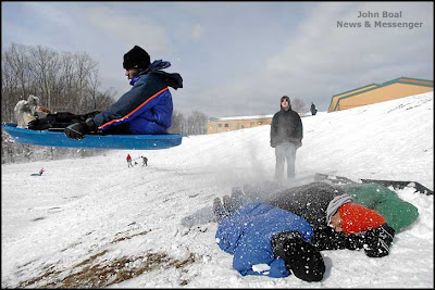 Snow and (not so) funny jokes