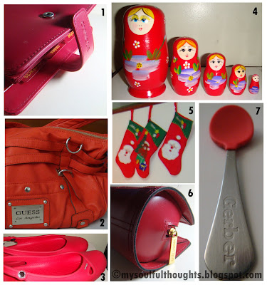 Heart of Rachel: Tagged :: 7 Red Things At Home