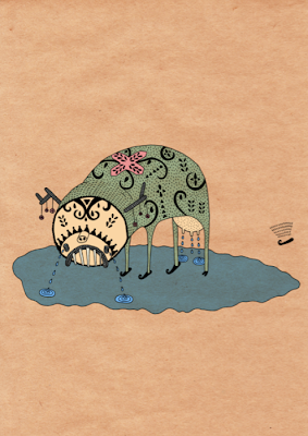 Victoria Ulrikke Iles: Character designs for Edward Lear's nonsense poems