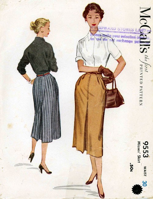 Blush And Pearls: 1950's Vintage Patterns