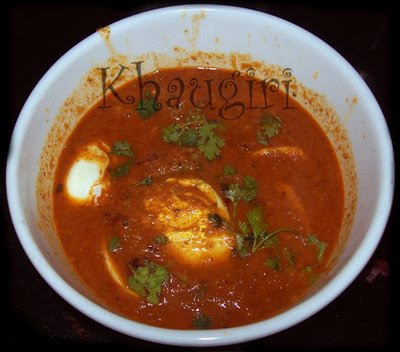 Khaugiri: Anda (Egg) Curry